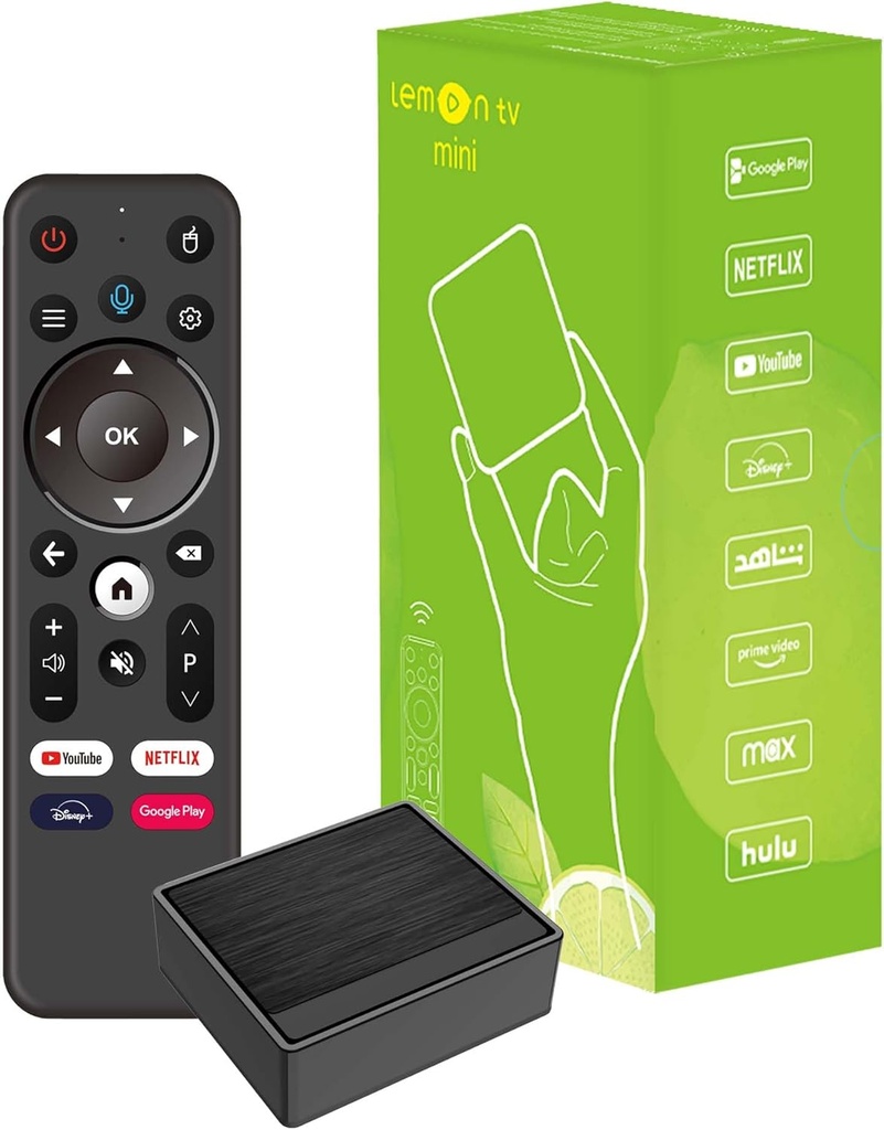 BOXPUT Lemon TV Mini Android TV Box | Megatekk Malta | Fast Delivery